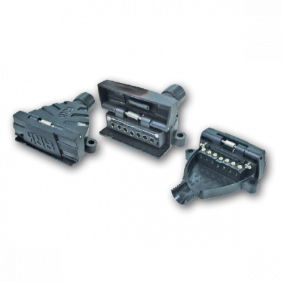 7 Pin Flat Trailer Socket with Reed Switch | ARK